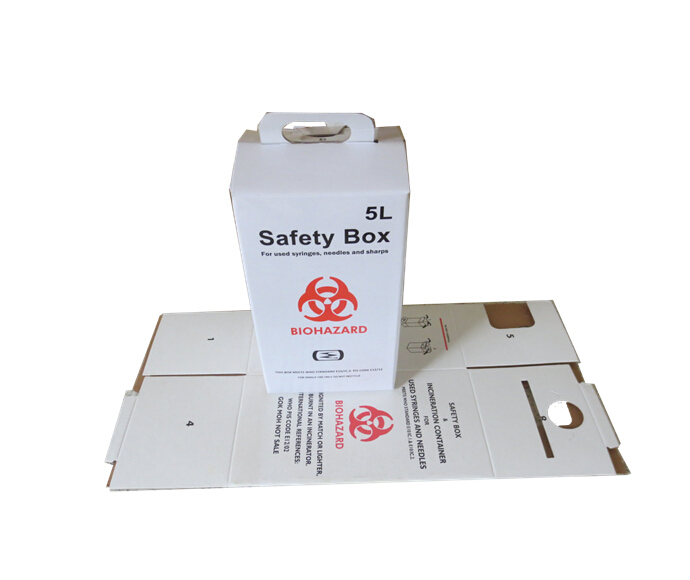 Safety Box - Cardboard, 5 Litre-FB735 - Fairbizps Fairbizps